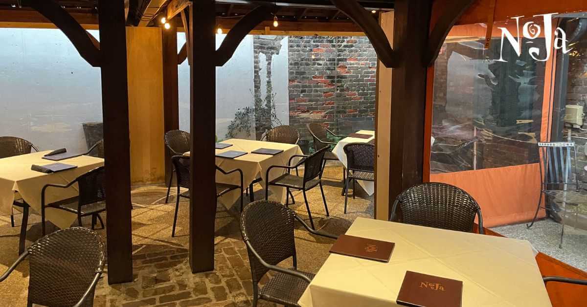 Enjoy Climate-Controlled Outdoor Dining | Noja Restaurant